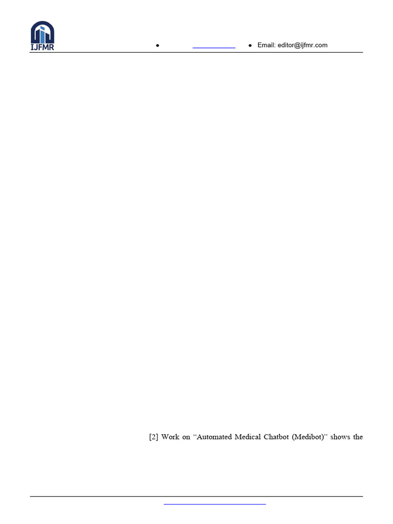 AI-Based Medical Chatbot For Disease Prediction | PDF | Artificial ...