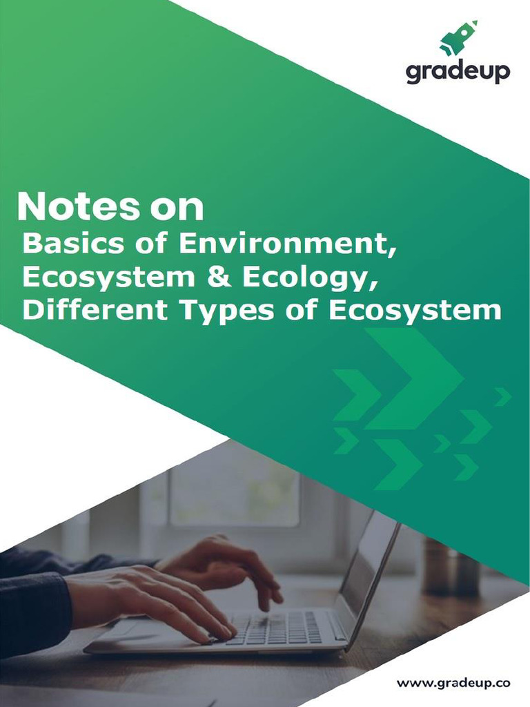 22.basics of Environment, Ecosystem, Ecology | PDF | Ecosystem | Ecology