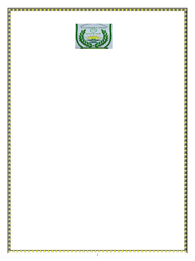 Dereje Belay - Final Thesis Edited | PDF | Risk | Risk Management