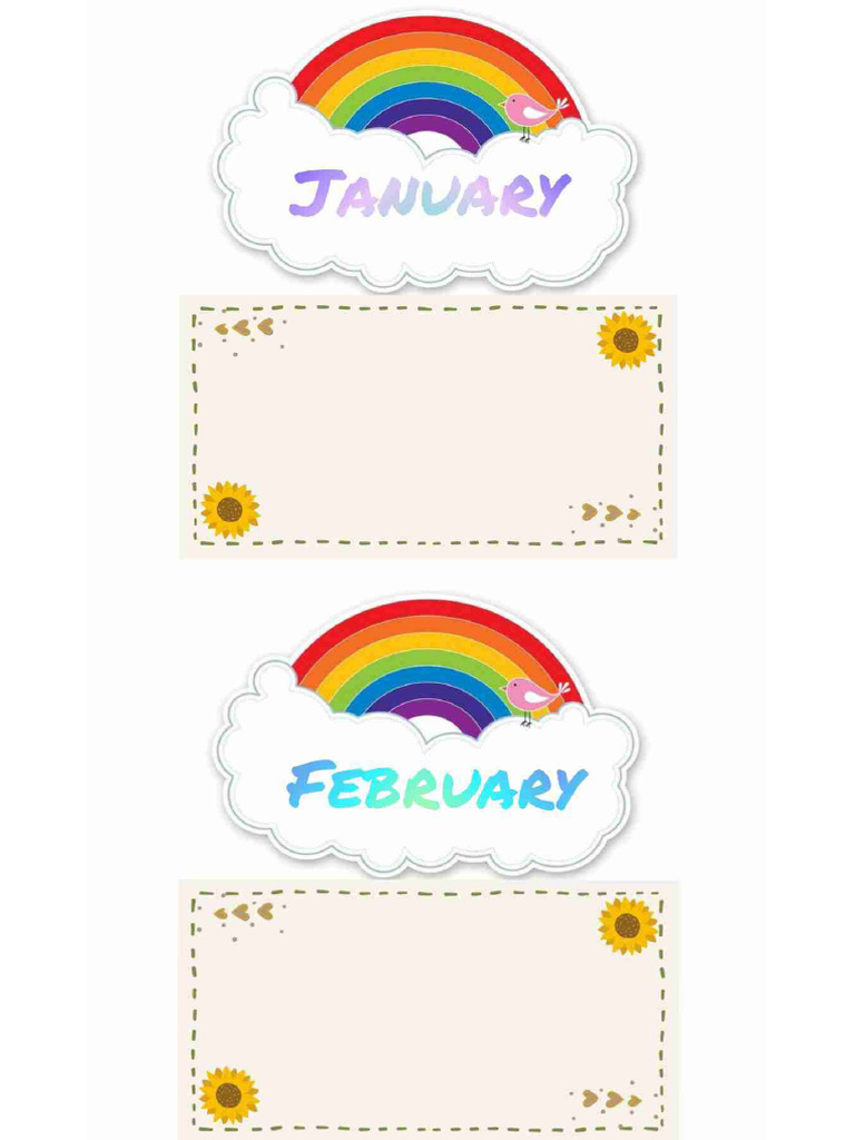 Birthday Chart | PDF