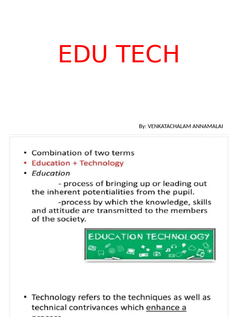 Edu Tech | PDF