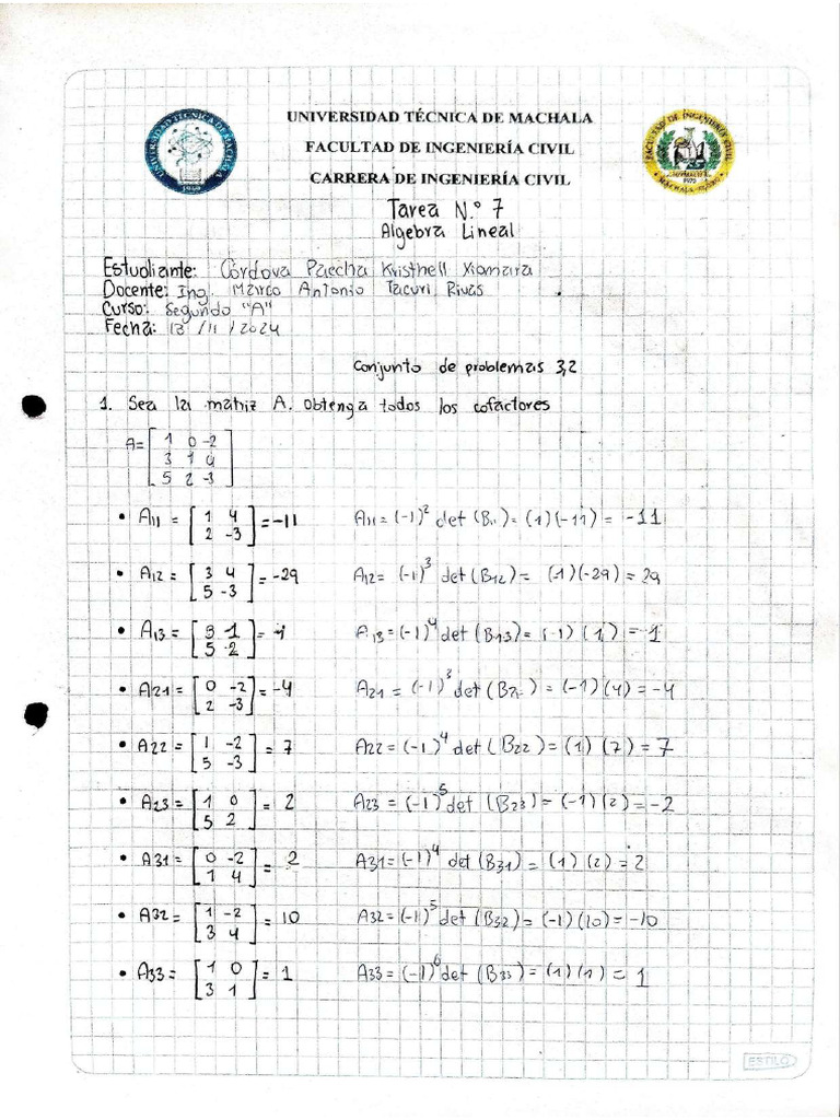 Tarea 7 - Al - Córdova Kristhell | PDF