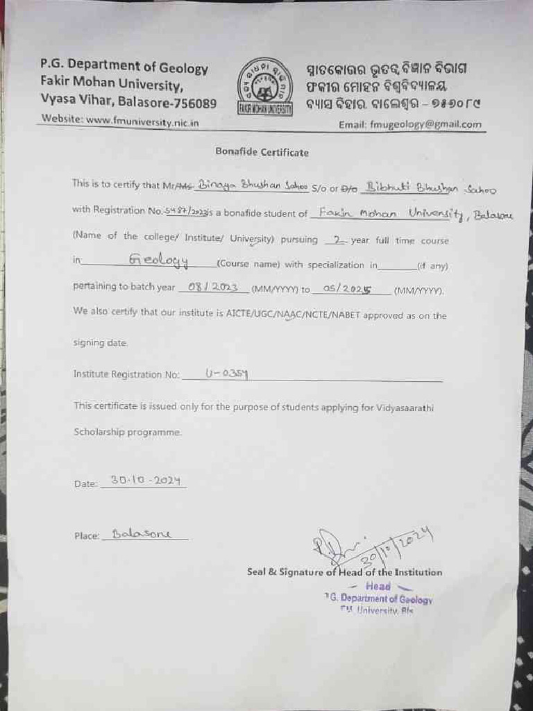 Binaya Bonafied | PDF