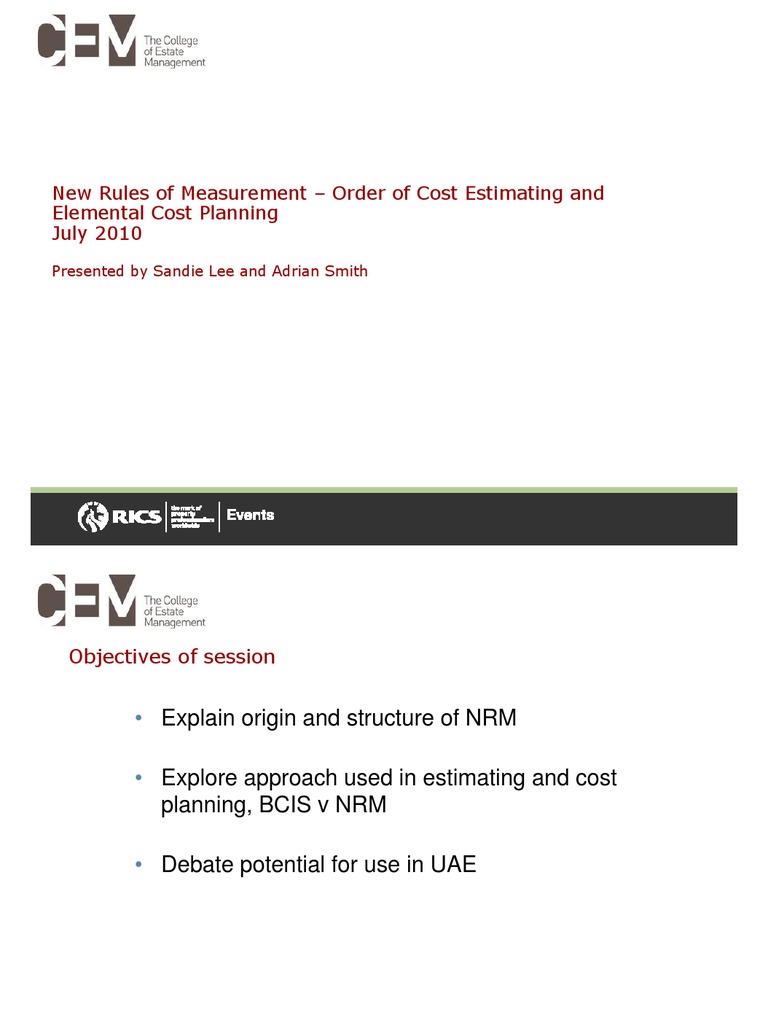 Intro To NRM - Rics | PDF | Business | Economies