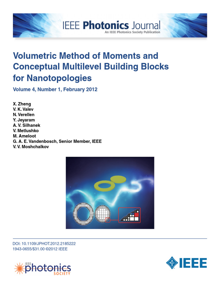 Volumetric MoM for Nanotopologies | PDF | Finite Element Method ...