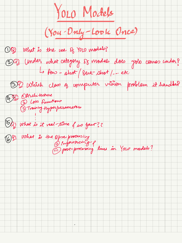 Yolo Models | PDF