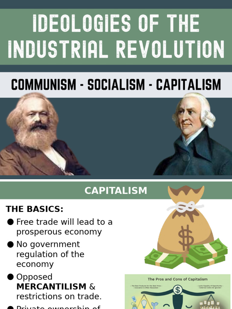 Economic Ideologies Overview | PDF | Capitalism | Communism