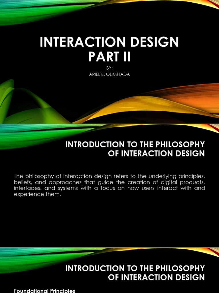 Interaction Design Essentials | PDF | Senses | Perception