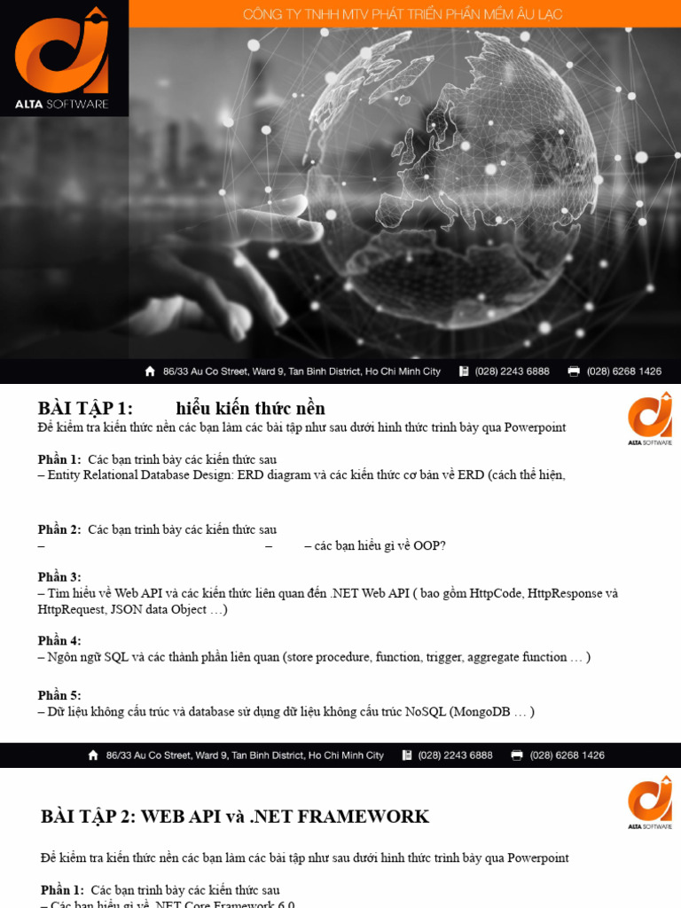 AS - Back-End Exercises | PDF
