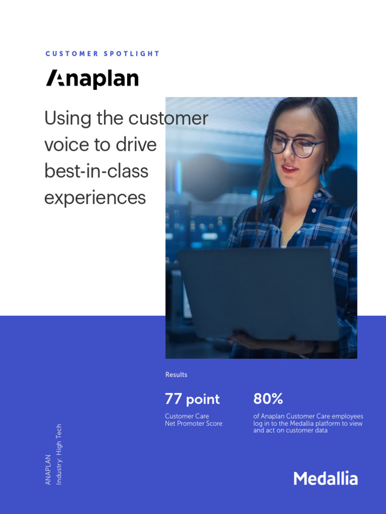 Medallia Anaplan Case Study | PDF | Business
