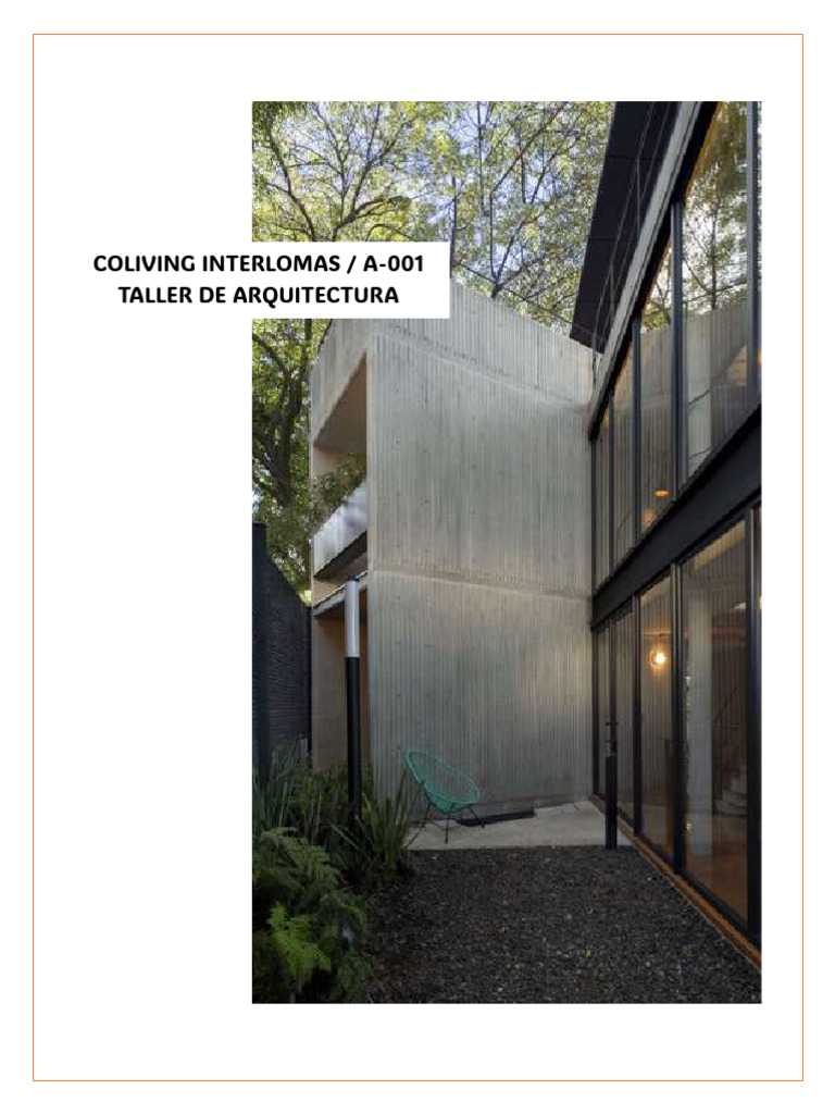 Coliving Interlomas, Lab 02 | PDF | México