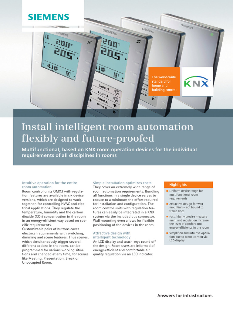 Intelligent Room Automation Solutions | PDF | Efficient Energy Use ...