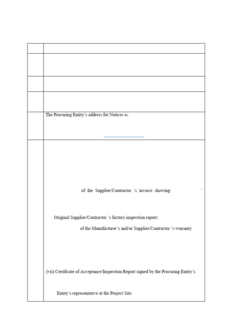 DPWH Special&General Conditions of Contract - Sample | PDF | Legal Liability | Arbitration