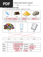 Cambridge Grade 2 Science Worksheets | PDF | English As A Second Or ...