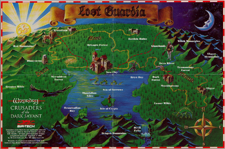 Wizardry 7 - Map | PDF