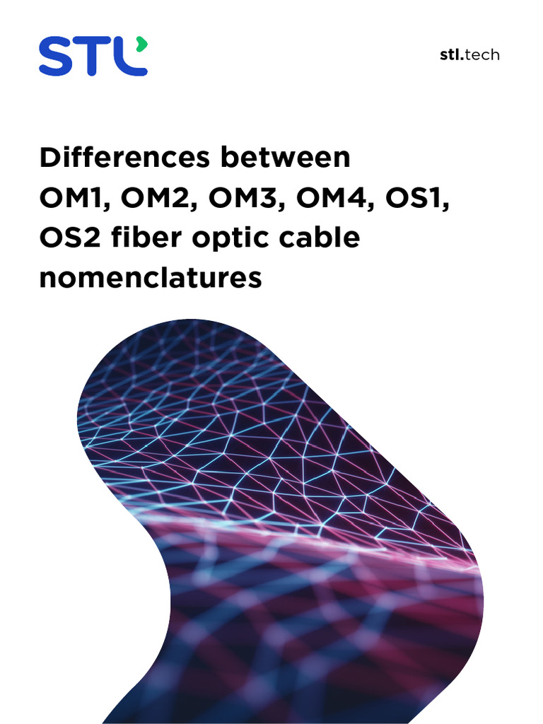 Differences Between OM1 OM2 OM3 OM4 | PDF | Optics | Electromagnetic Radiation