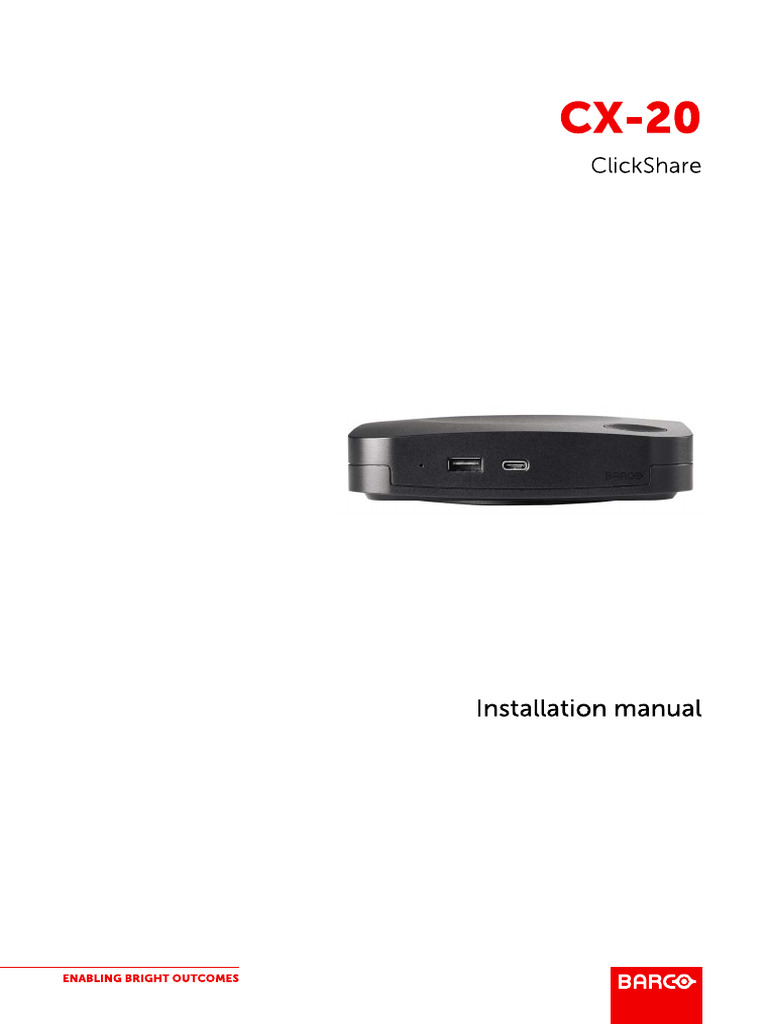 Barco Clickshare | PDF