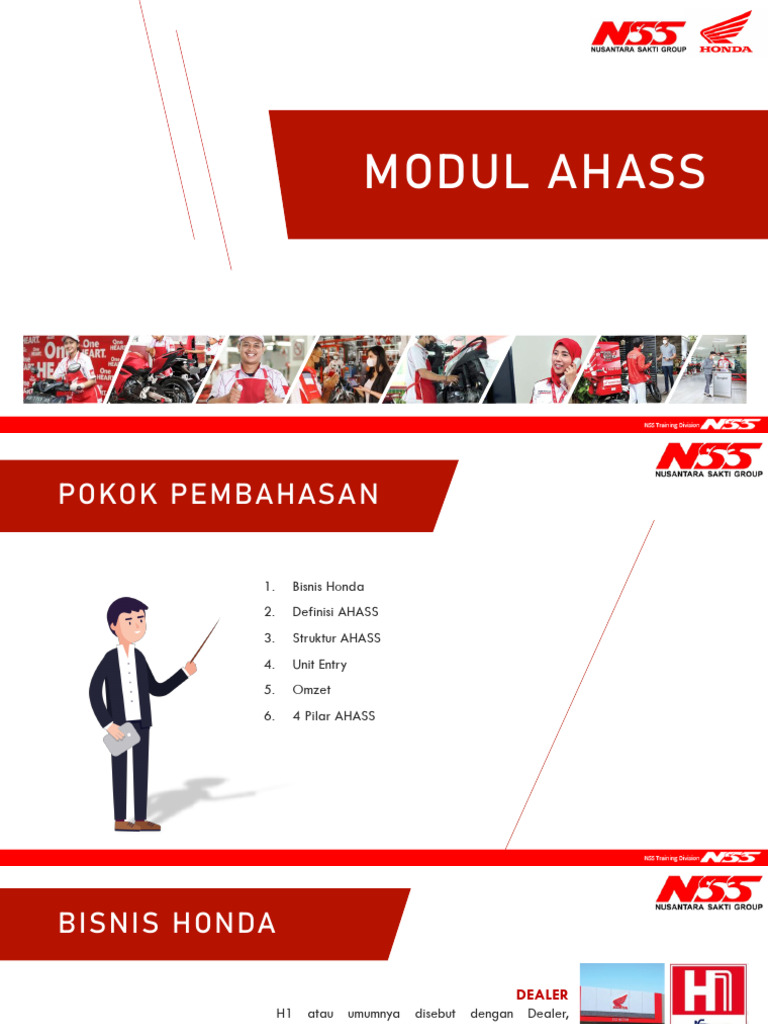 Struktur dan Definisi AHASS Honda | PDF