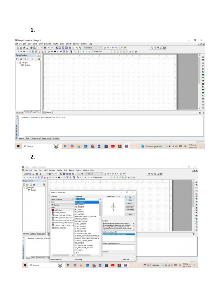 Tarea Multisim | PDF
