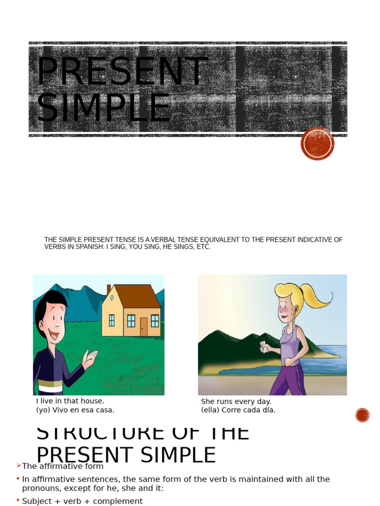 Understanding Simple Present Tense | PDF | Linguistics | Grammar