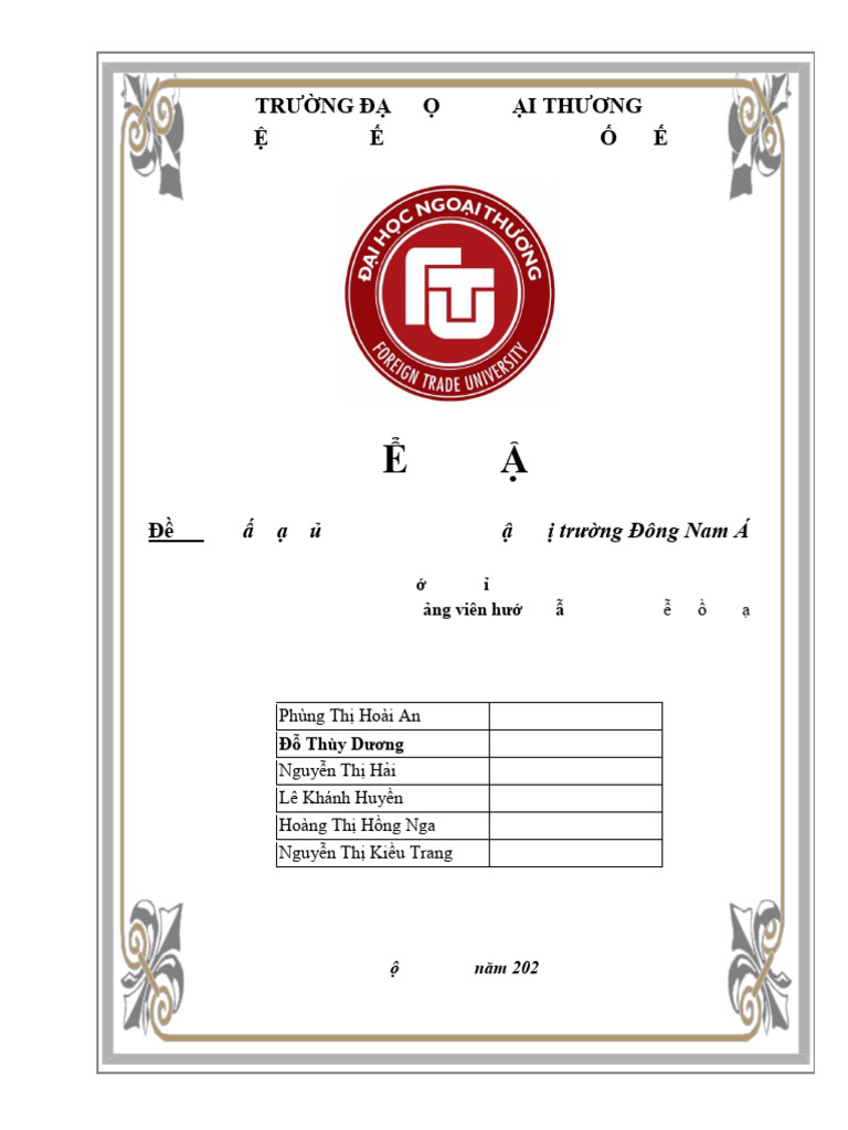 Tiểu luận KDQT - Thất bại của Uber khi thâm nhập Đông Nam Á | PDF