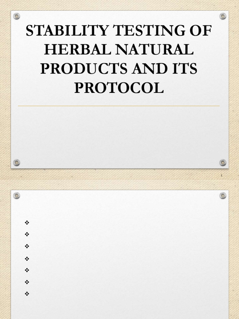 Stability Testing Protocols | PDF | Pharmaceutical Formulation | Toxicology