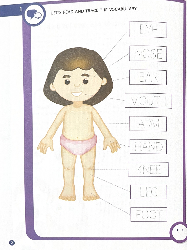 Let's Read and Trace The Vocabulary. | PDF