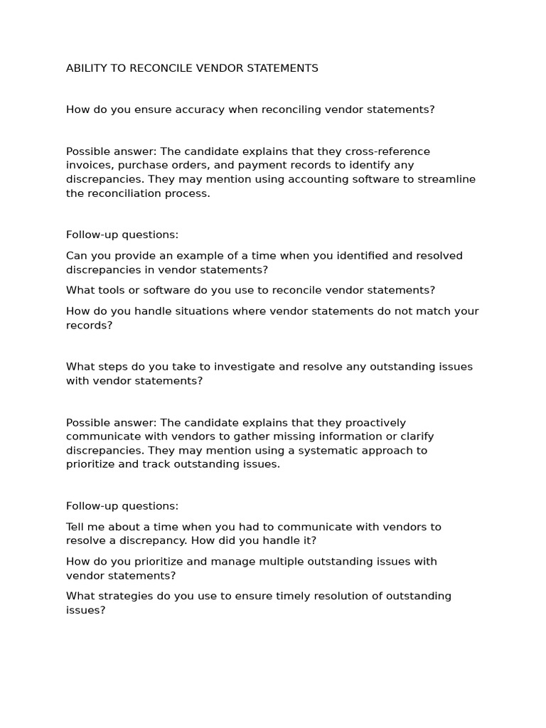 Account Payable Questions | PDF | Accounts Payable | Computer Security