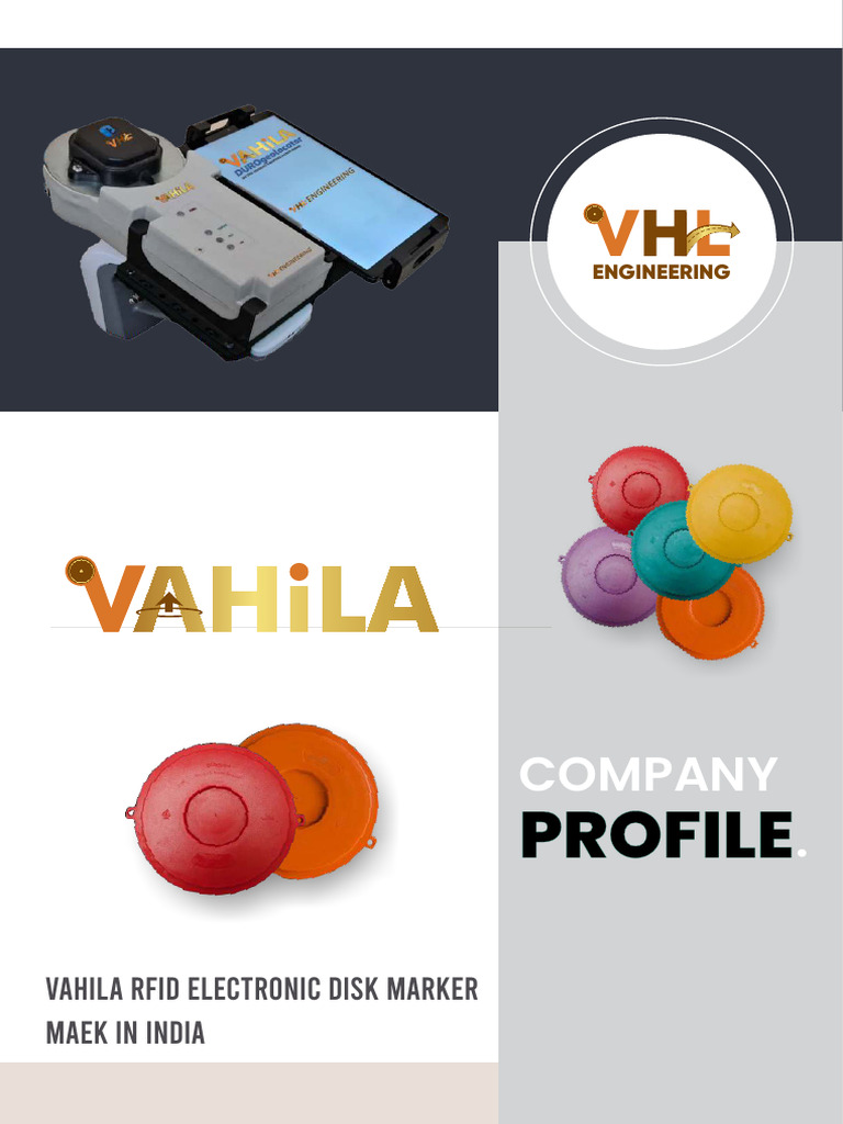 Vahila Rfid Electronic Disk Marker Jan2024 e | PDF | Radio Frequency ...