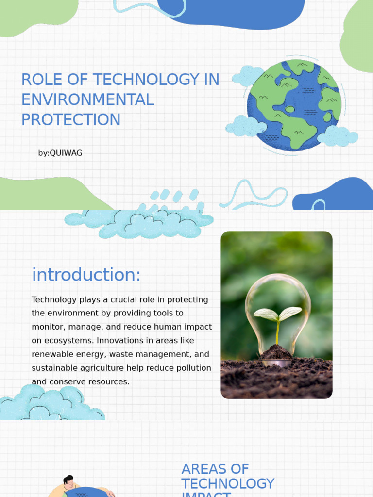 Role of Technology in Environmental Protection 20241109 110848 0000 | PDF