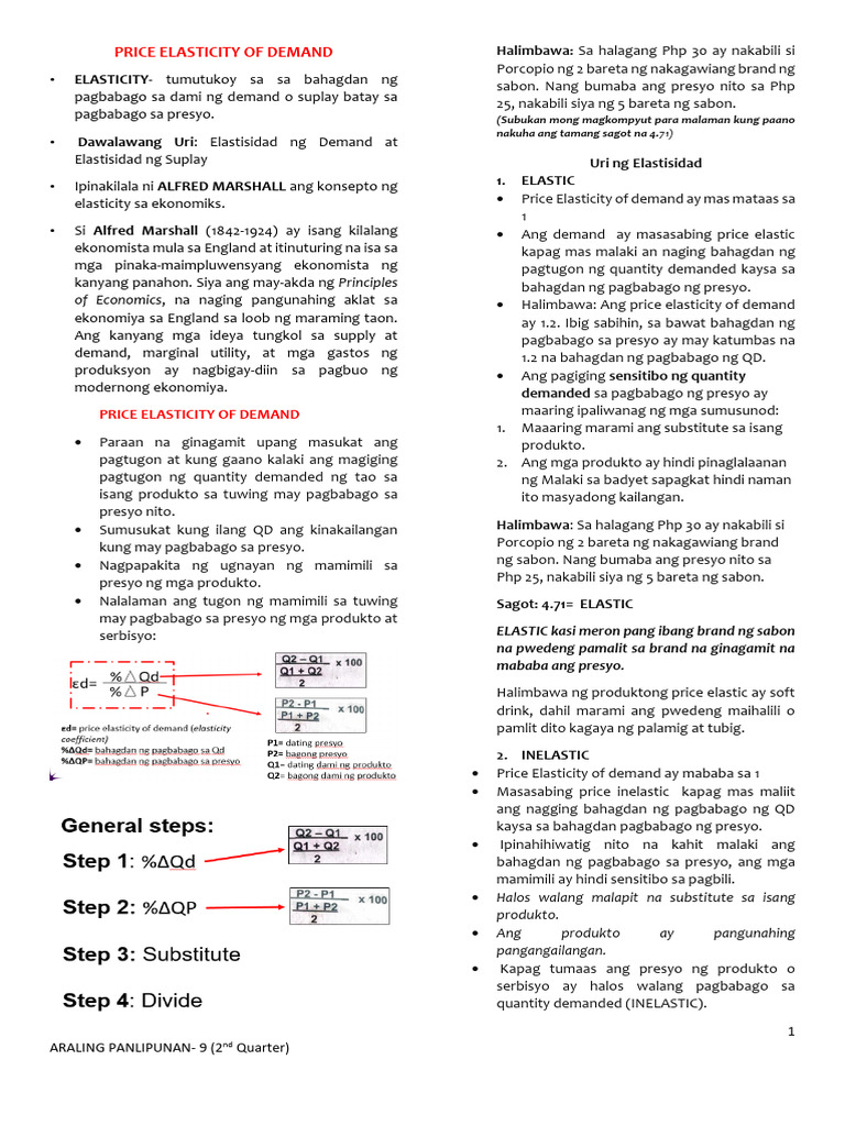 2nd Quarter Reviewer | PDF