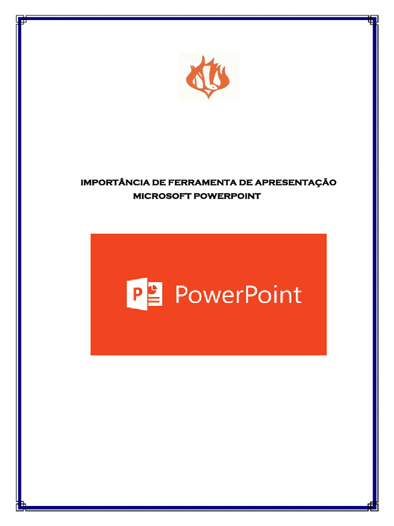 Importância do PowerPoint nas TIC | PDF | Microsoft | Microsoft Power Point