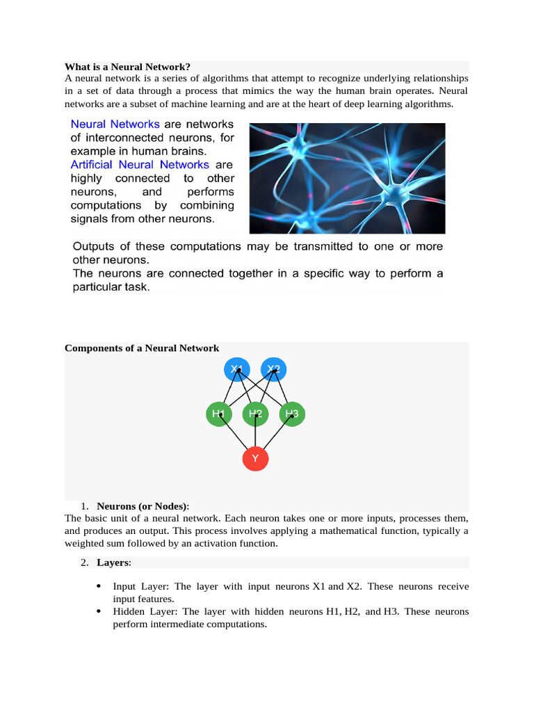 2-Neural Networks Basics - Functions in Neural Networks-22-07-2024 | PDF | Artificial Neural ...