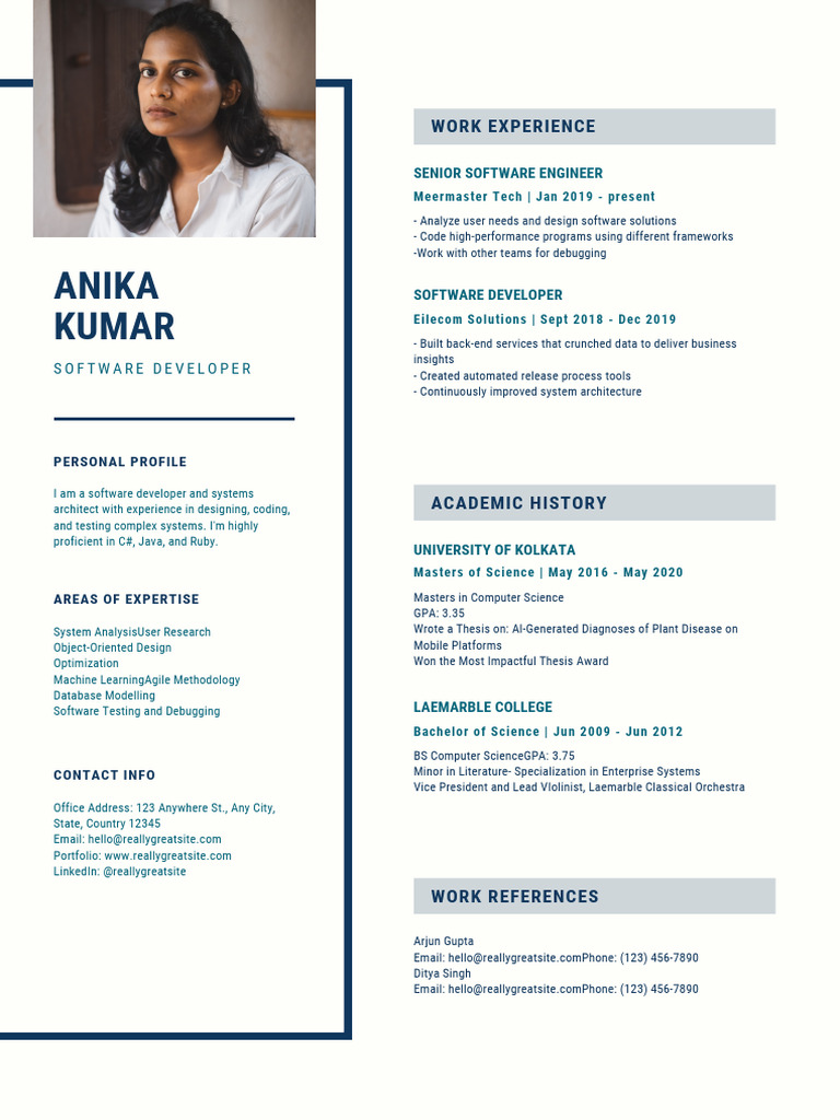 Senior Software Engineer Profile | PDF | Software Development | Software