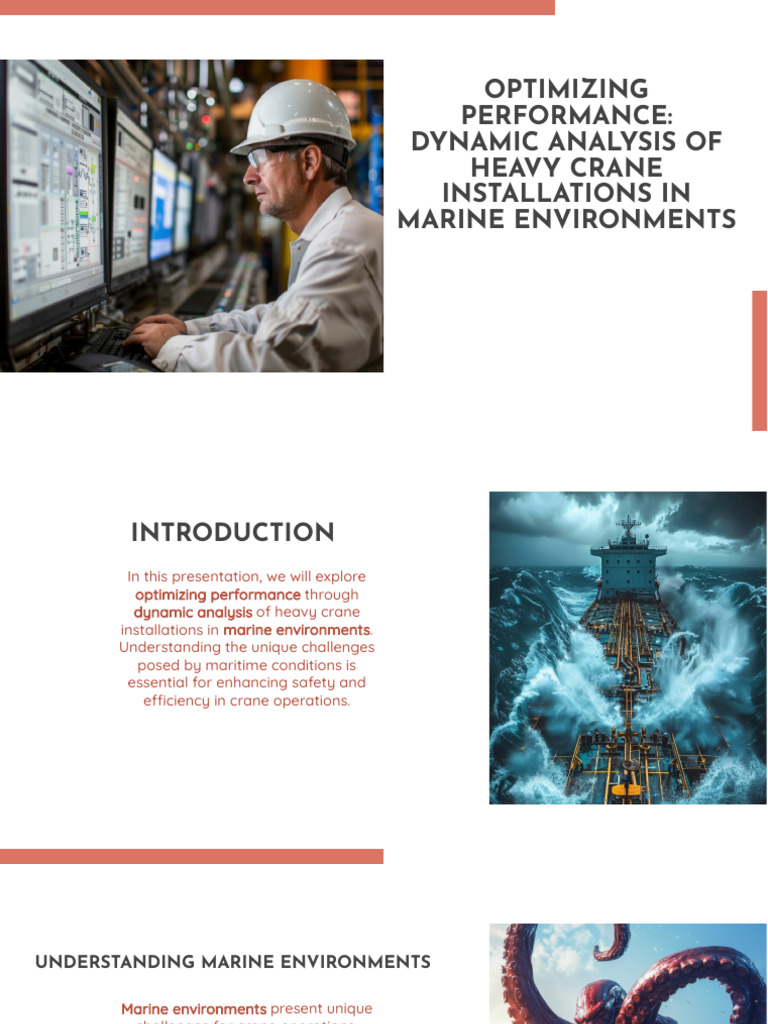 Slidesgo Optimizing Performance Dynamic Analysis of Heavy Crane Installations in Marine ...