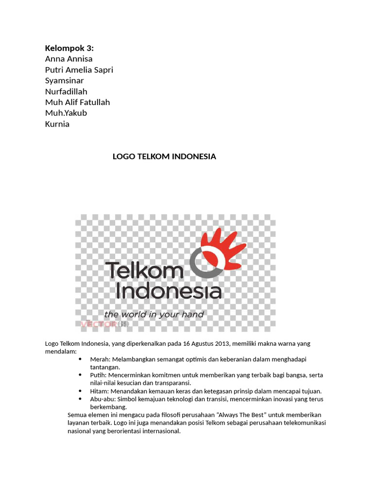 Filosofi dan Makna Logo Telkom Indonesia | PDF