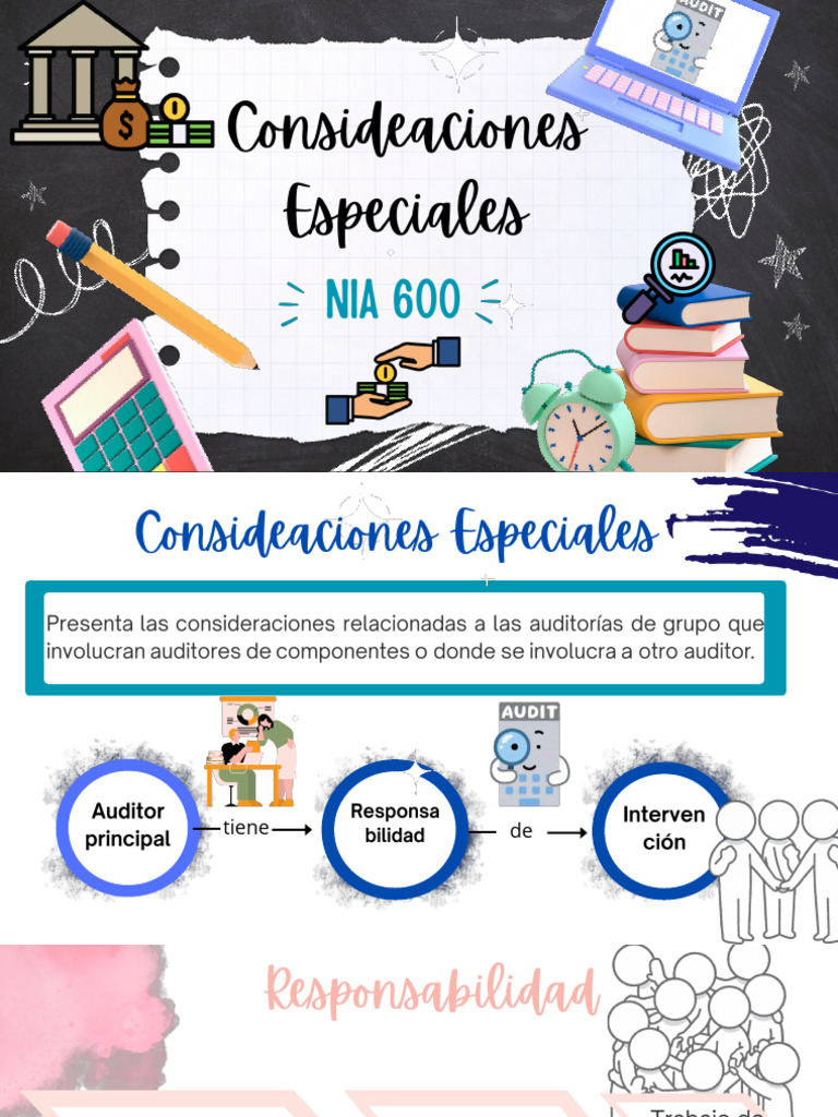 Tema 3.5 Consideraciones Especiales NIA 600 | PDF