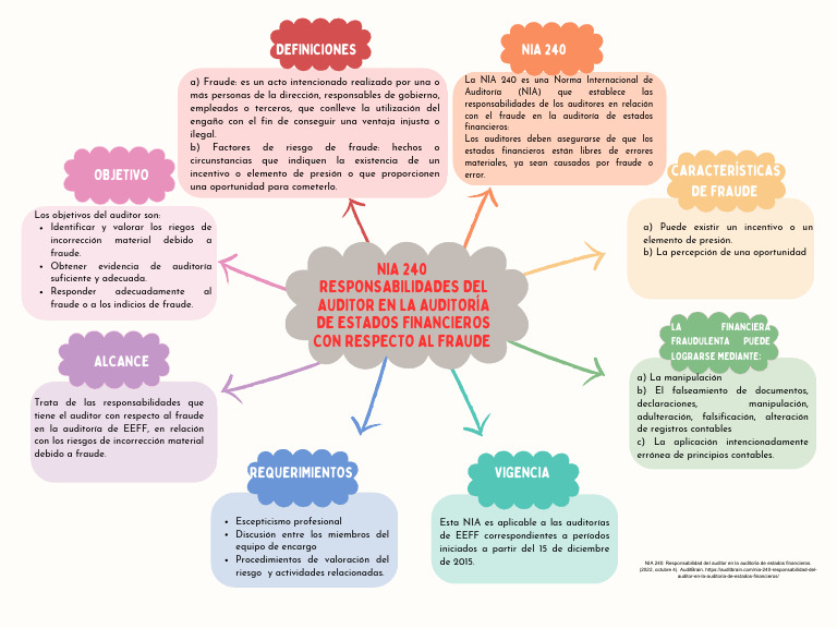 Nia 240 | PDF | Fraude | Auditoría