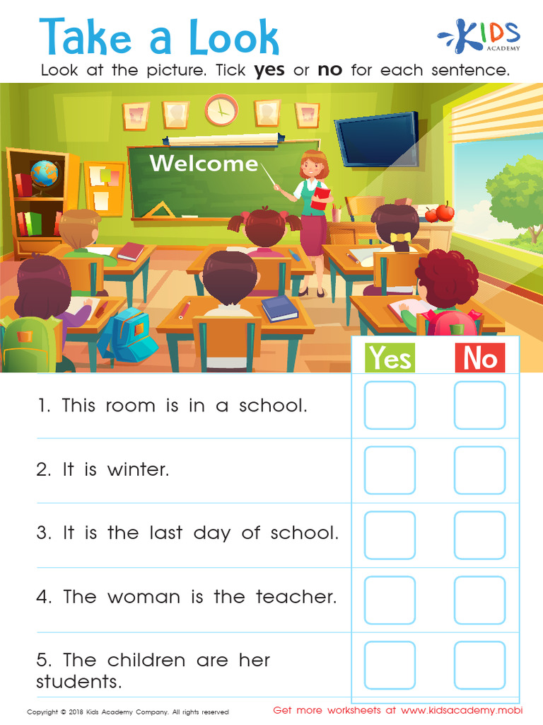 Grade 2 Take A Look Part 2 Worksheet | PDF