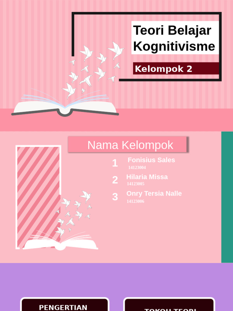 Kel 2 (SBM) Teori Kognitivisme | PDF