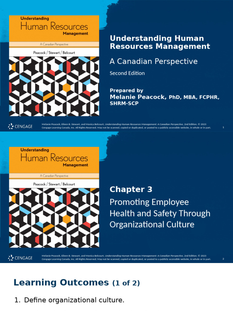 UHRM2e PPT C03-Teachers | PDF | Occupational Safety And Health | Employment