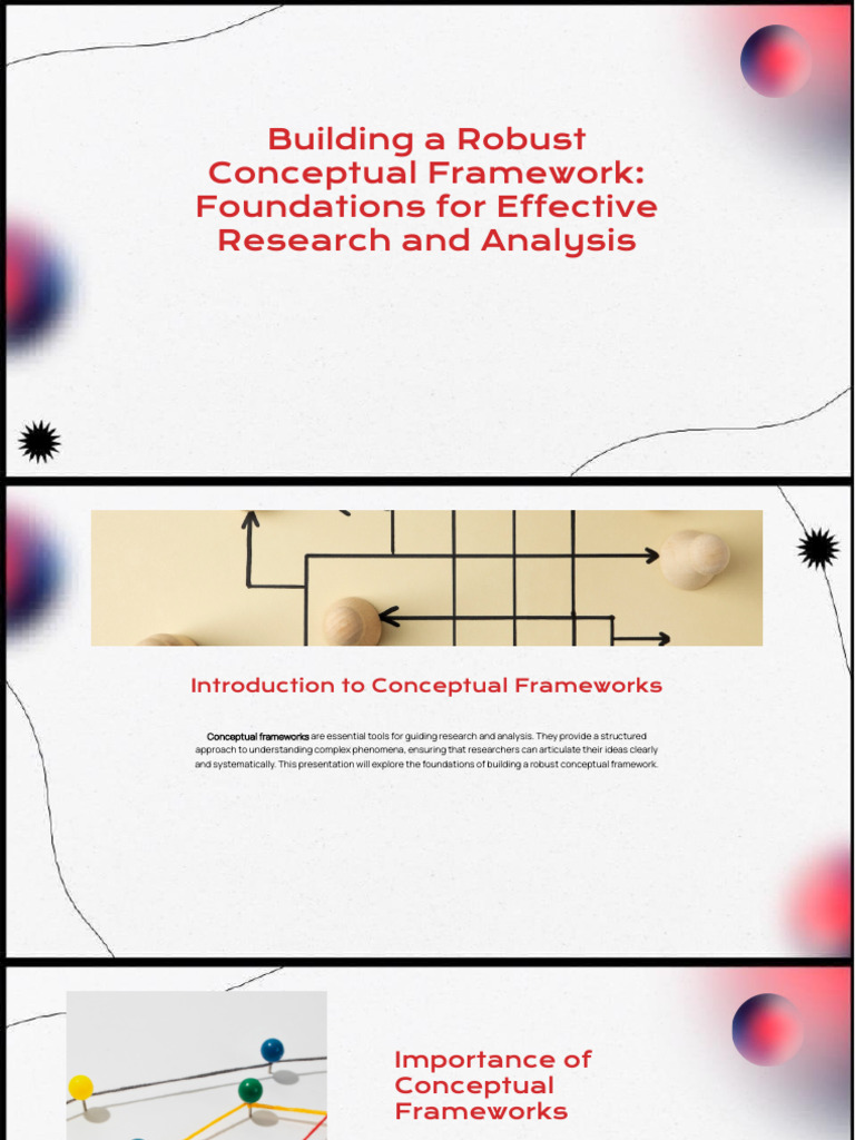 Slidesgo Building A Robust Conceptual Framework Foundations For ...