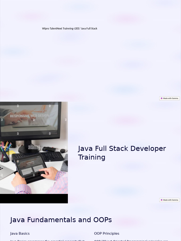 Java Full Stack Developer Guide | PDF | Class (Computer Programming) | Object Oriented Programming