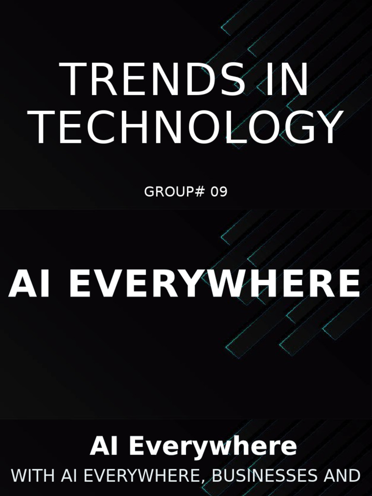 Key Technology Trends Overview | PDF