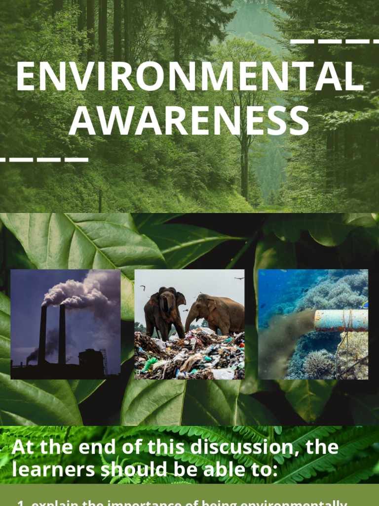 Environmental Awareness & Solutions | PDF