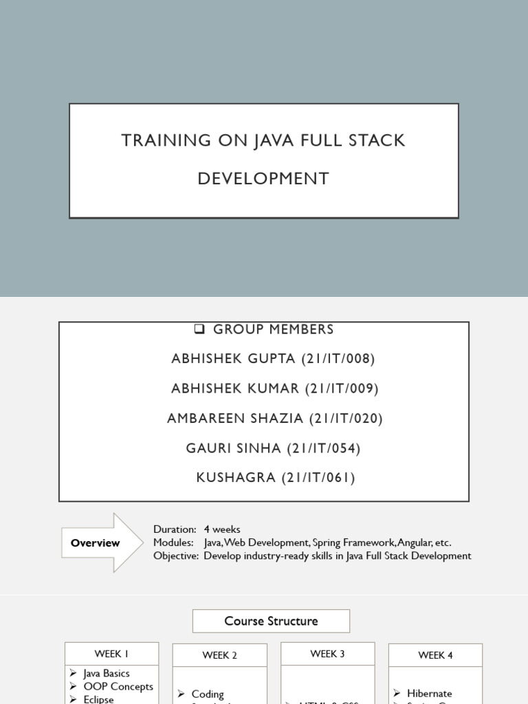 Wipro TallentNext Presentation HIT Haldia | PDF | Java (Programming Language) | Information ...