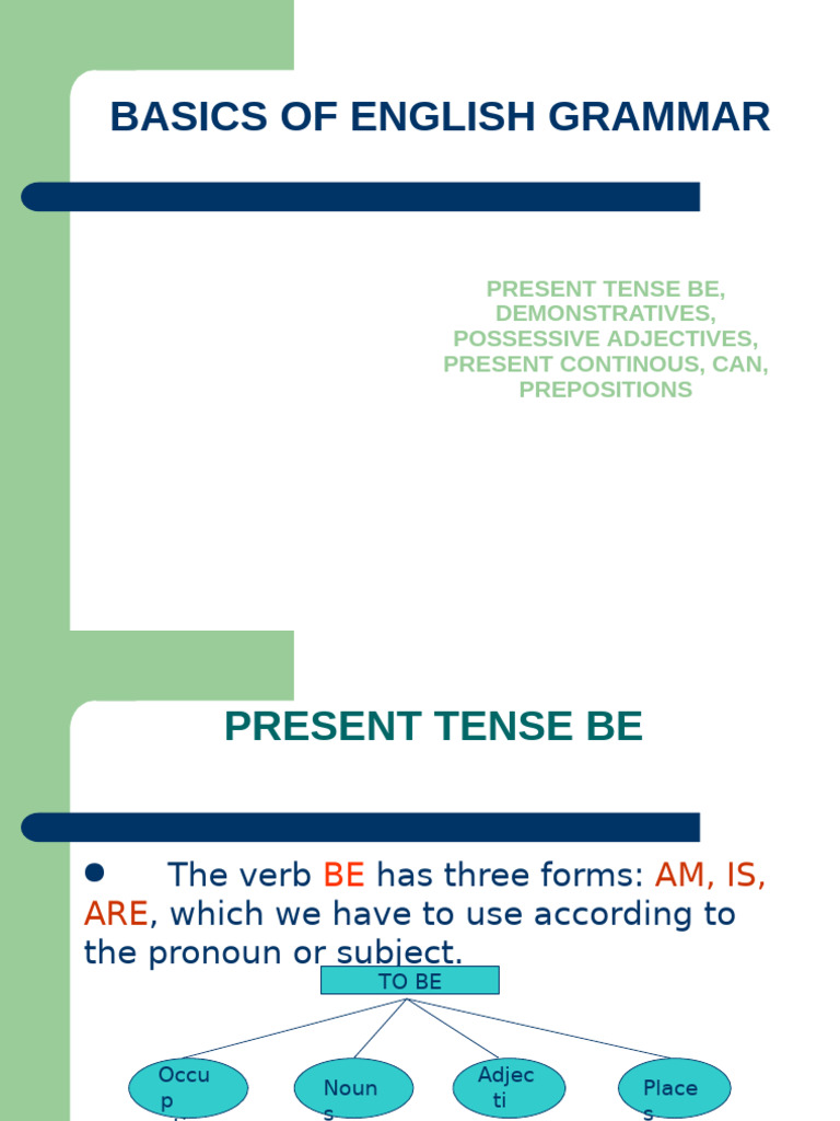 Basics of English Grammar | PDF | English Grammar | Linguistic Morphology