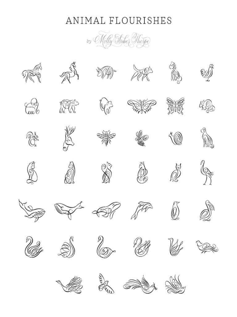 Animal Flourishes | PDF