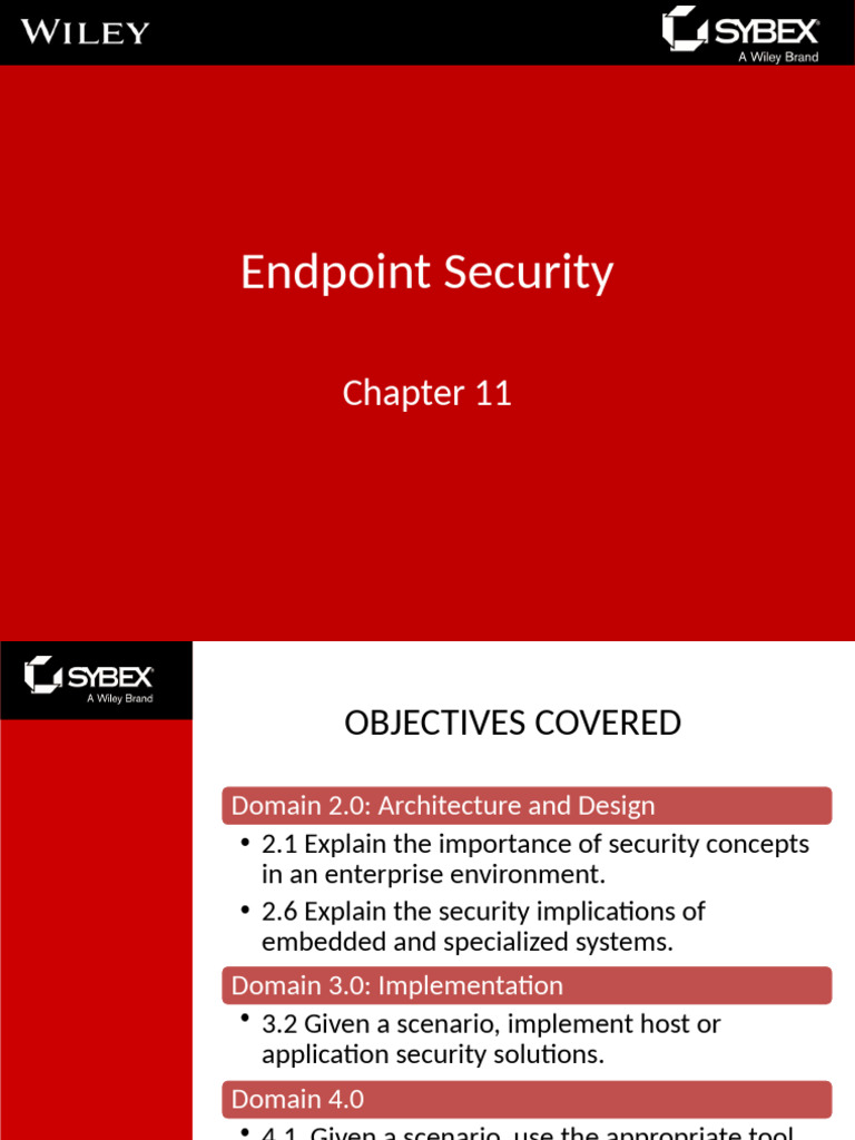 Endpoint Security | PDF | Security | Computer Security