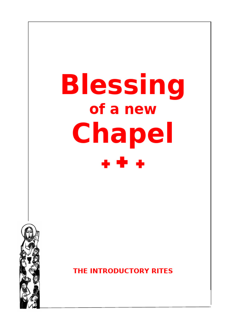Blessing of A Chapel | PDF | Eucharist | God The Father